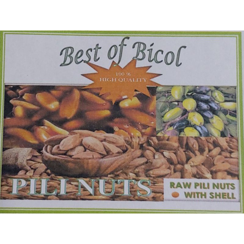 RAW PILI NUTS WITH SHELL FROM BICOL 1KG pili pilinut | Shopee Malaysia