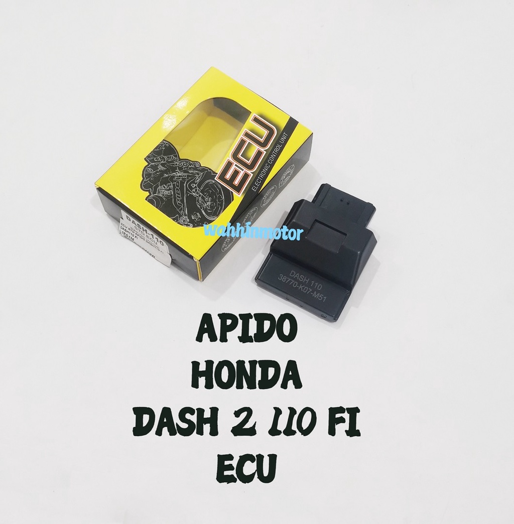 [ APIDO ] FUEL INJECTION ECU SRL115 EFI EGO LC EFI FI DASH110 FI DASH 2 ...