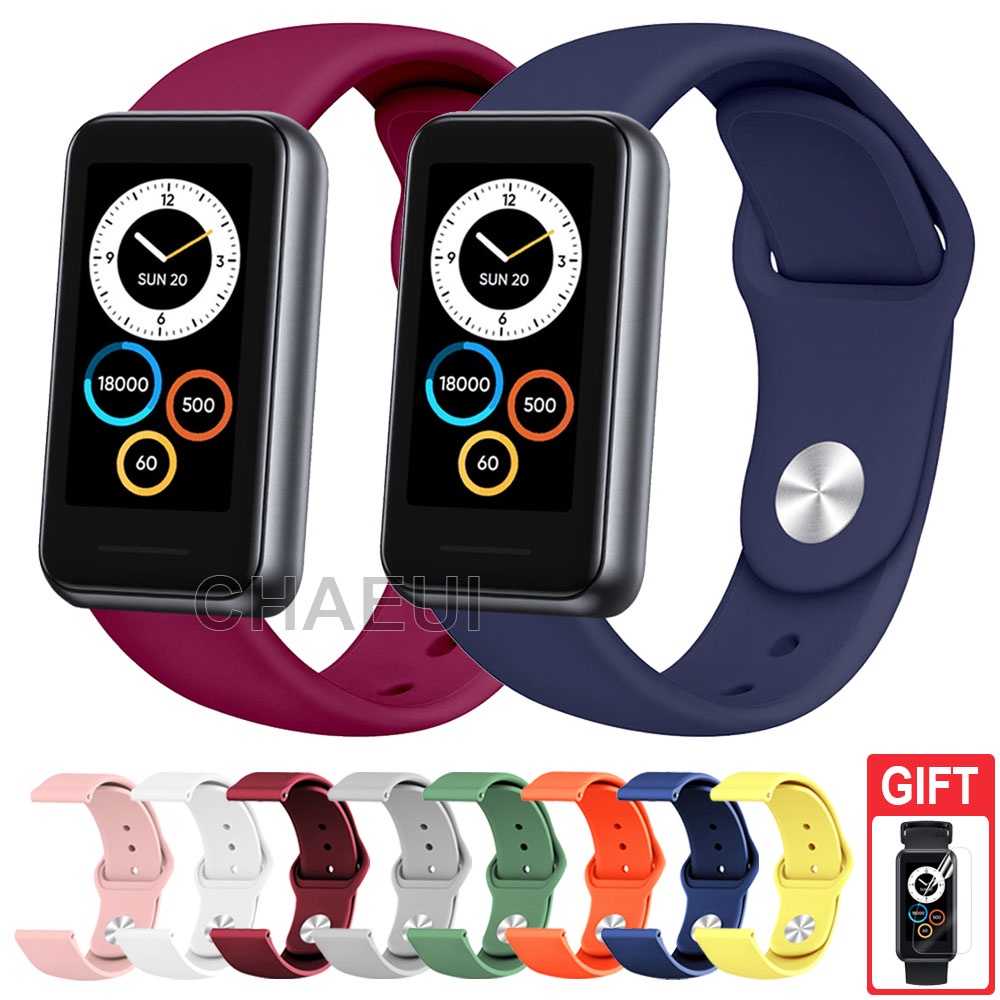 Silicone Strap Bracelet Replacement for Realme Band 2 | Shopee Malaysia