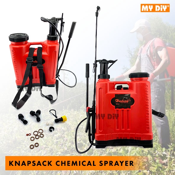 MYDIYHOMEDEPOT - HADSEN 16L Knapsack Sprayer Chemical Sprayer Pam Racun ...