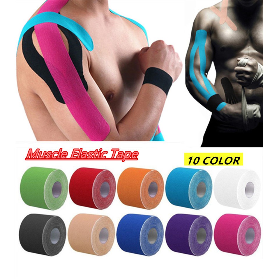 Sport Recovery Tape Strapping Knee Muscle Elastic Bandage Muscle Stick ...