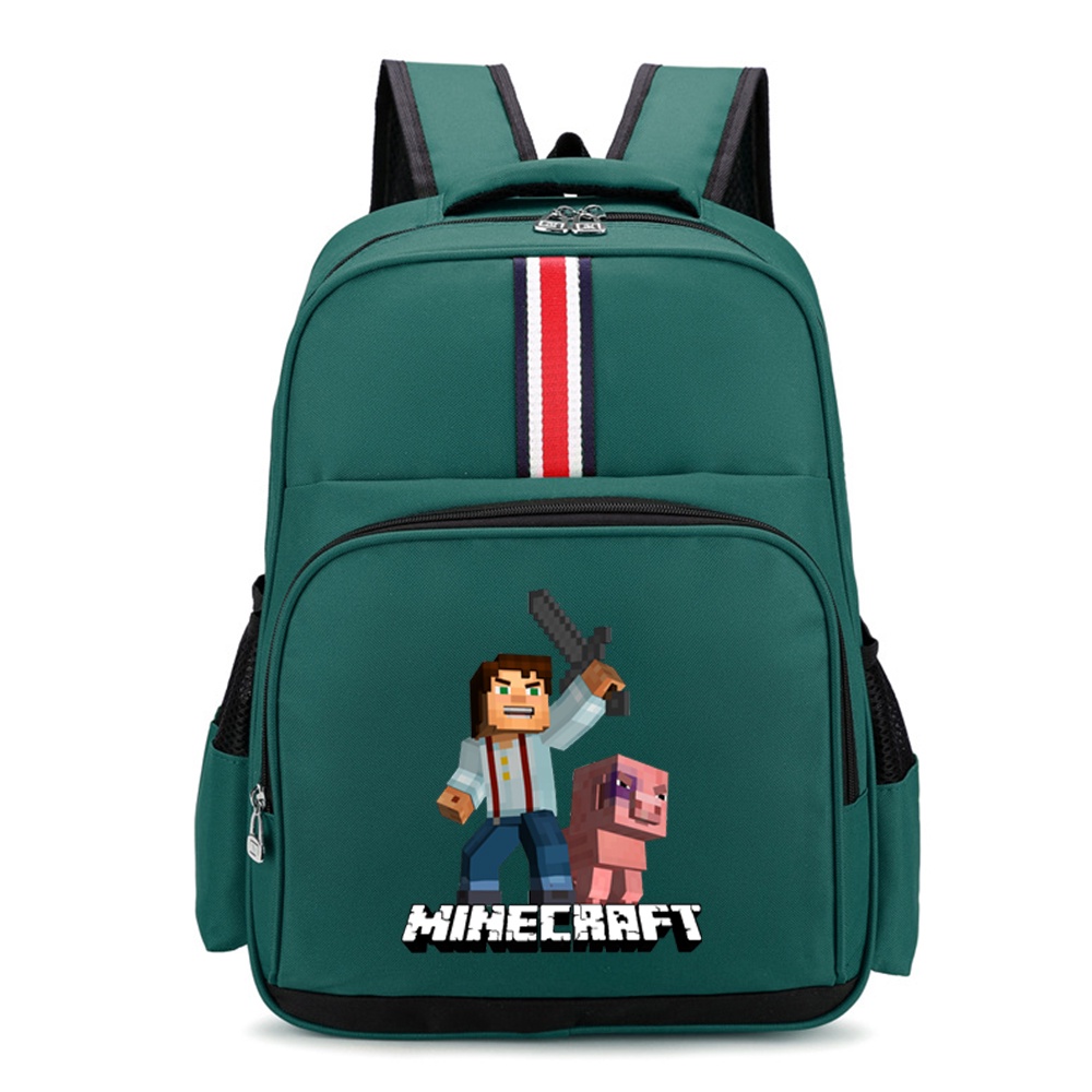 Minecraft School bag High-quality backpack for Boys Girls Large ...