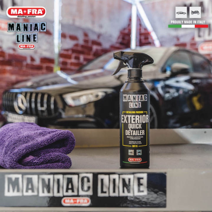 Mafra Maniac Line Exterior Quick Detailer 500mL (Dry Wet Clean Polish ...
