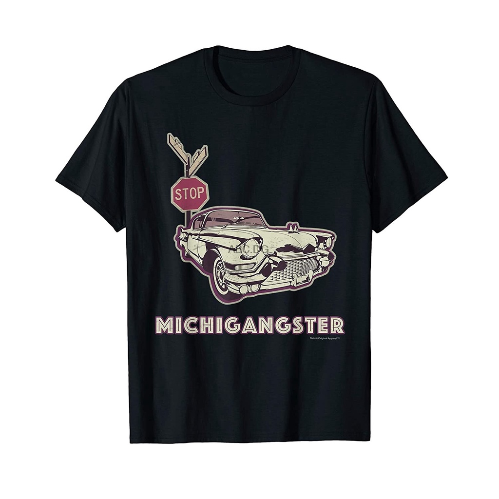 Detroit Cruise - Michigangster Motor City Woodward Hot Rod T-Shirt ...