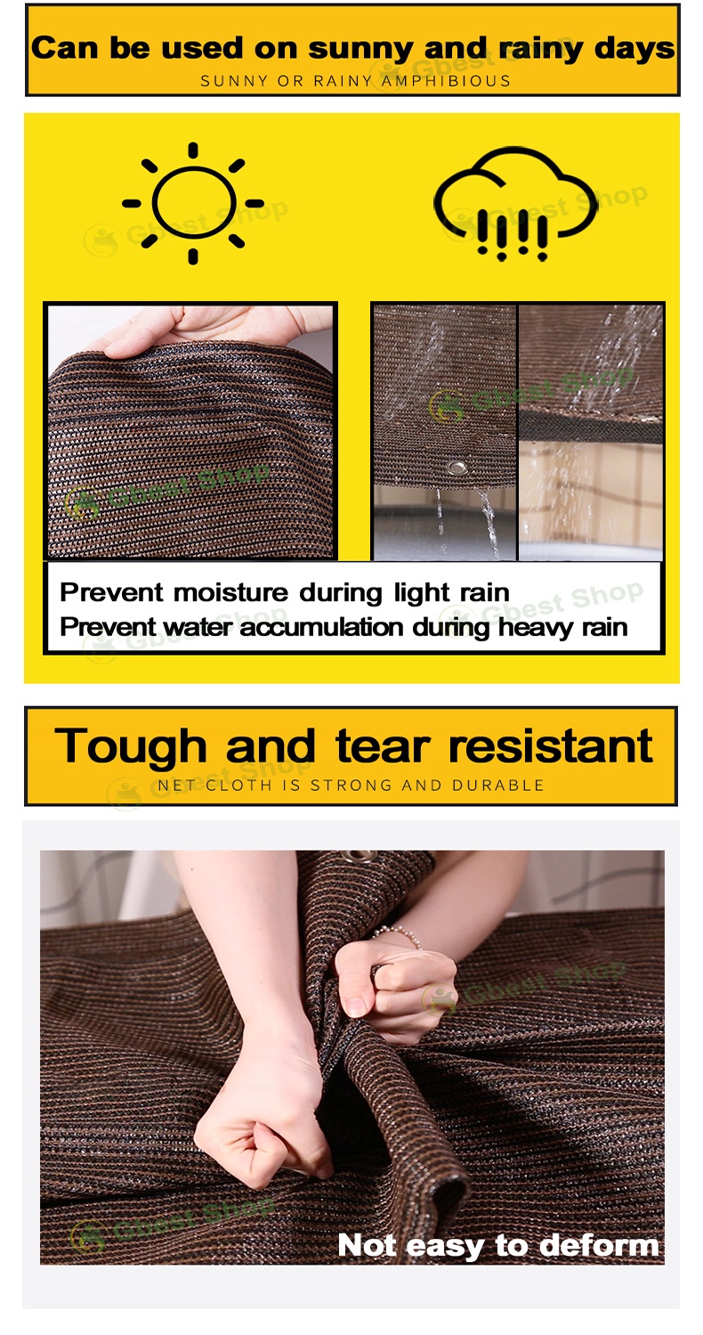 Awning Sun Shade Net Canvas Canopy Netting Sunshade Outdoor House ...