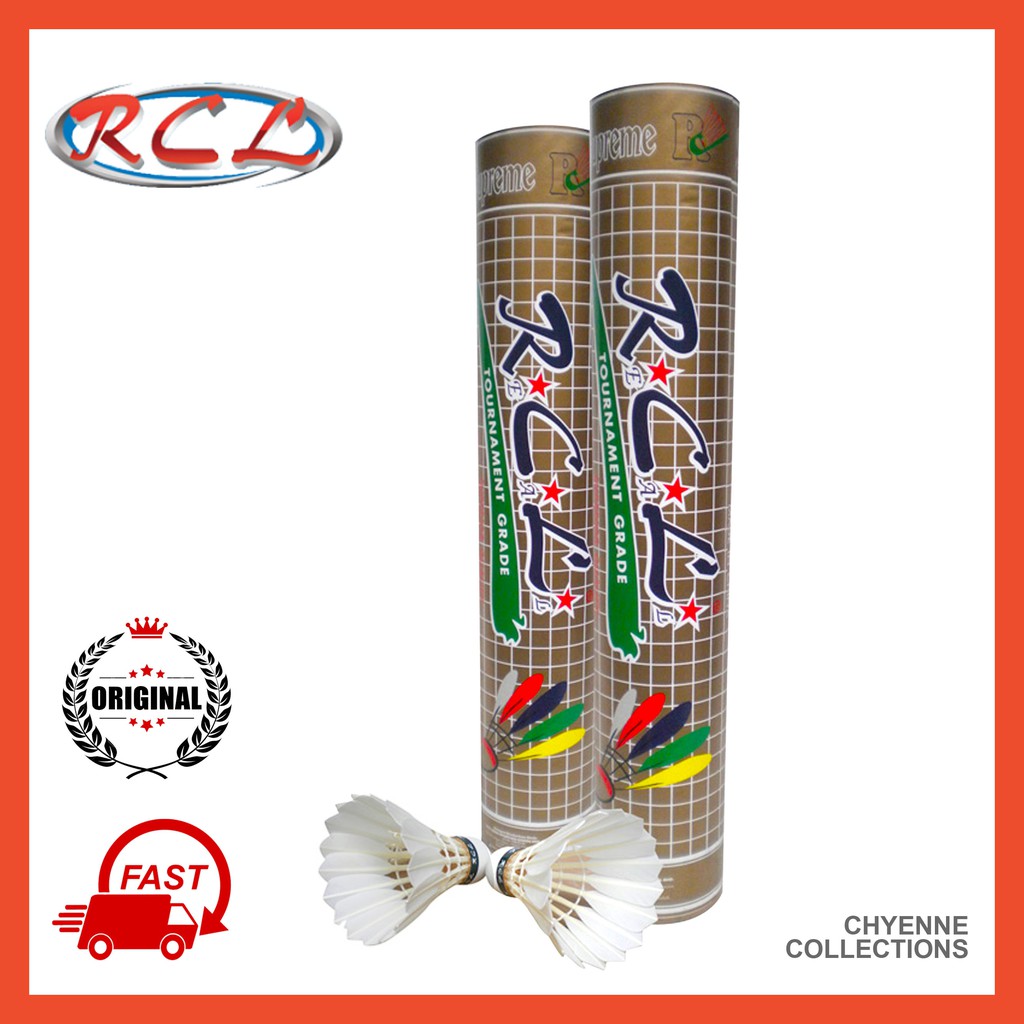 ORIGINAL RCL Supreme Shuttlecocks • Speed 77 76 • Bulu Tangkis Bola Badminton Tournament ...