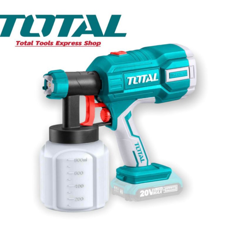 TOTAL 20V LI-ION SPRAY GUN (TSGLI2001) | Shopee Malaysia