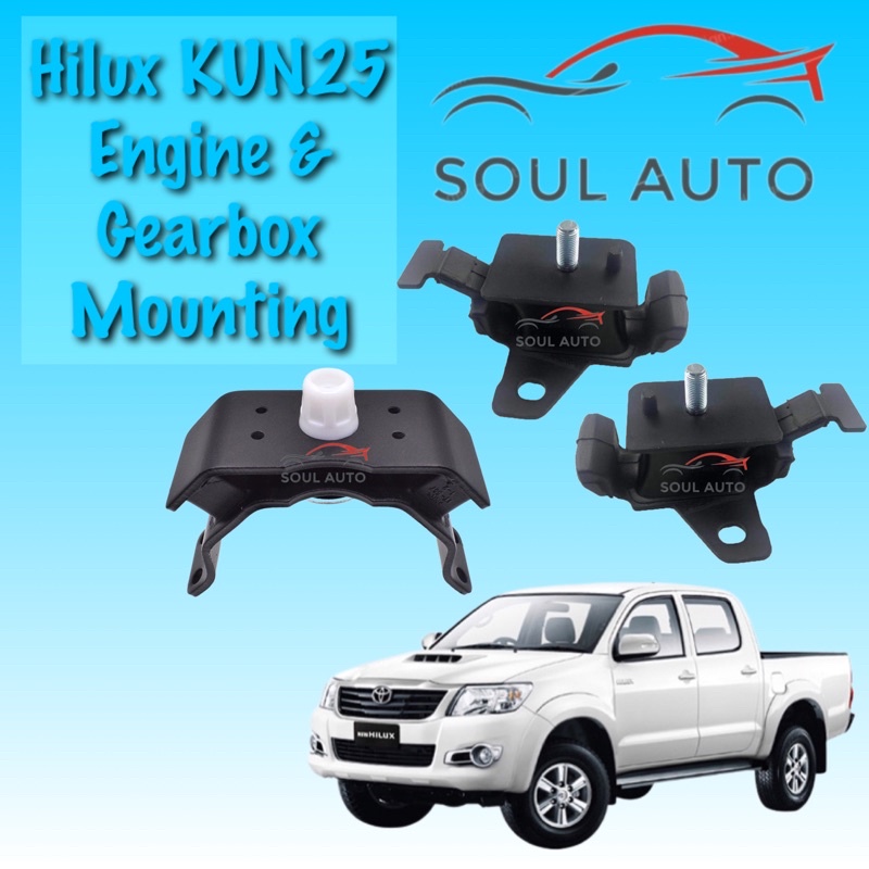 Toyota Hilux Vigo KUN25 2.5cc (2004-2014 year) Engine & Gearbox ...