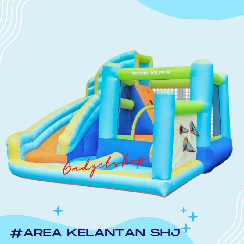 Inflatable castle | Soopa Doopa | Kids pool - Sewa | Shopee Malaysia