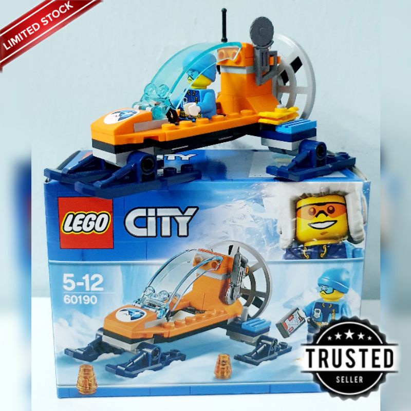 Original LEGO CITY 60190 Arctic Ice Glider Figure (Loose Assembled ...