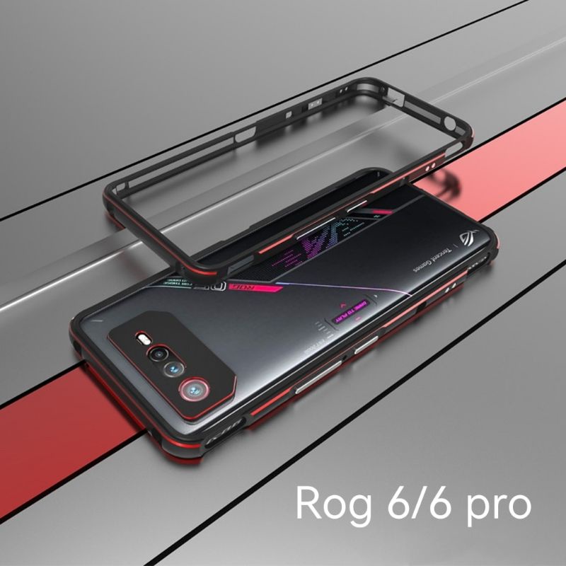 Pre- ASUS ROG 6/6 pro case with aloi camera protection kit | Shopee ...
