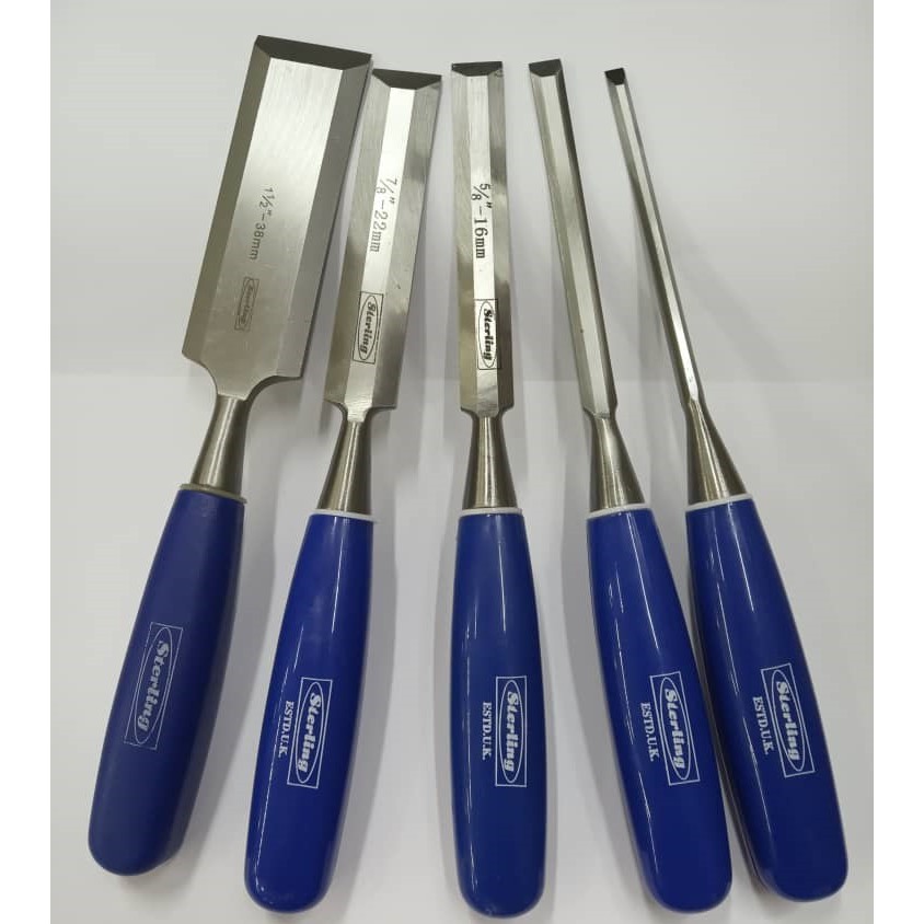 STERLING WOOD CHISEL (1/4" - 1 1/2") | Shopee Malaysia