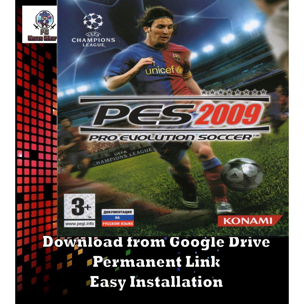 [PC] Pro Evolution Soccer 2009 / PES 2009 (digital download) | Shopee ...