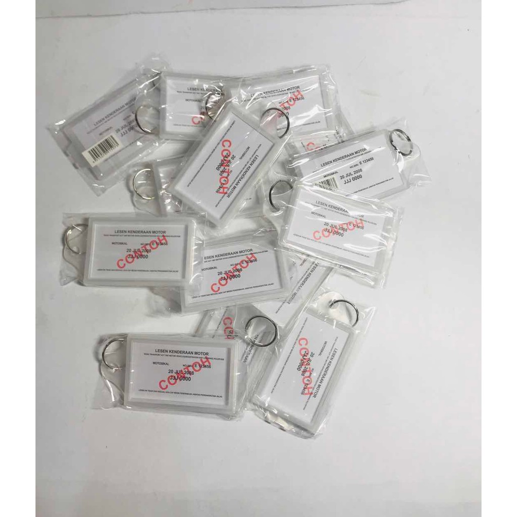 ASTAR Tag Kunci Motor / Motor Key Tag / Motor License Holder ( SR213 ...