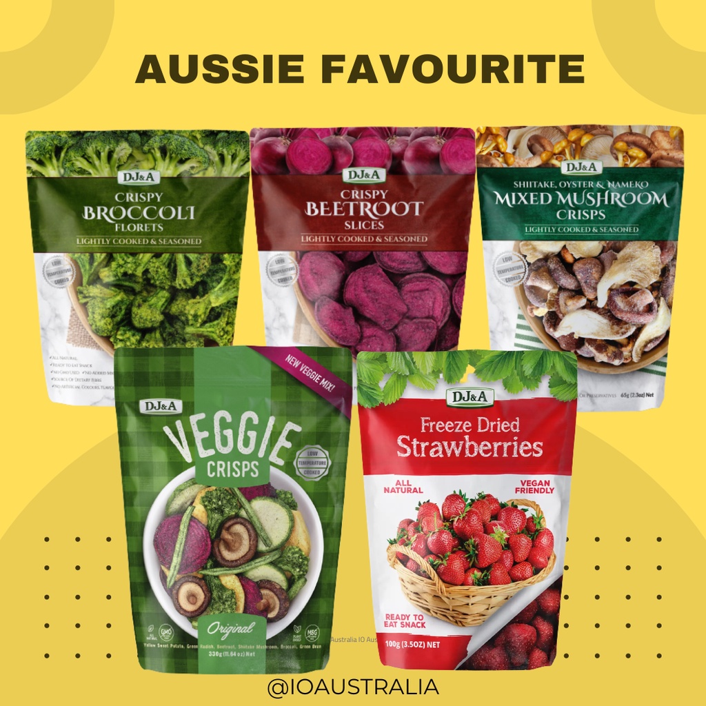 DJ&A Crispy Dried Food - Veggie Crisp / Crispy Broccoli / Crispy ...