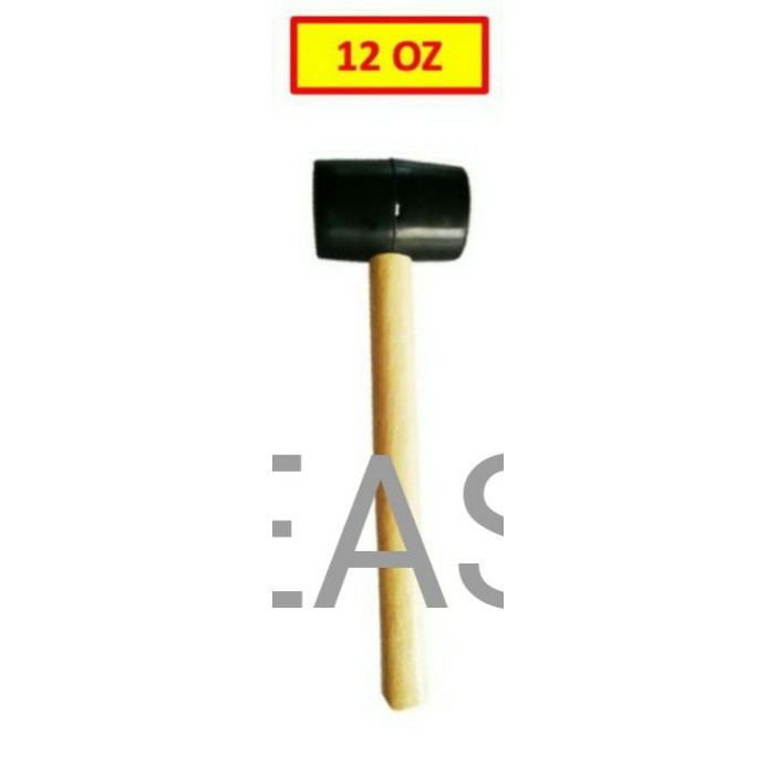 8oz - 32oz Wood Handle Rubber Mallet Hammer / Hammer Getah | Shopee ...