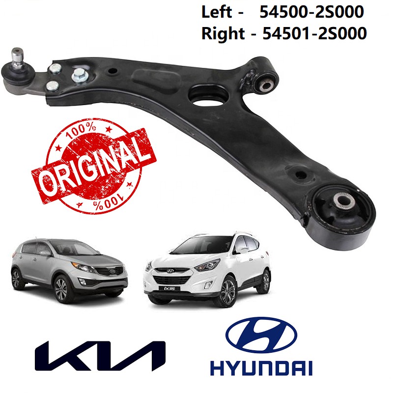ORIGINAL FRONT LOWER ARM -1PC HYUNDAI TUCSON LM 10-14 / SPORTAGE SL 10 ...