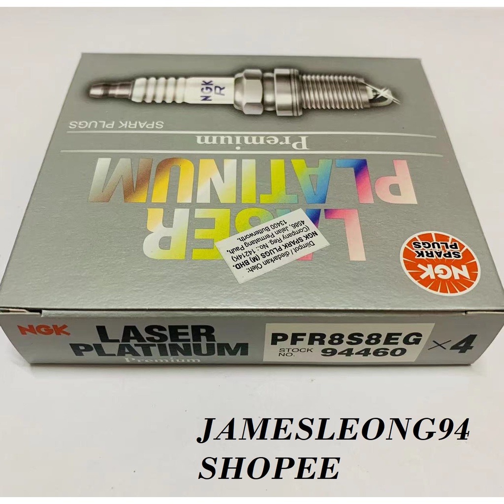 ORIGINAL PFR8S8EG (94460) NGK LASER PLATINUM SPARK PLUG AUDI A4 A5 S5 ...