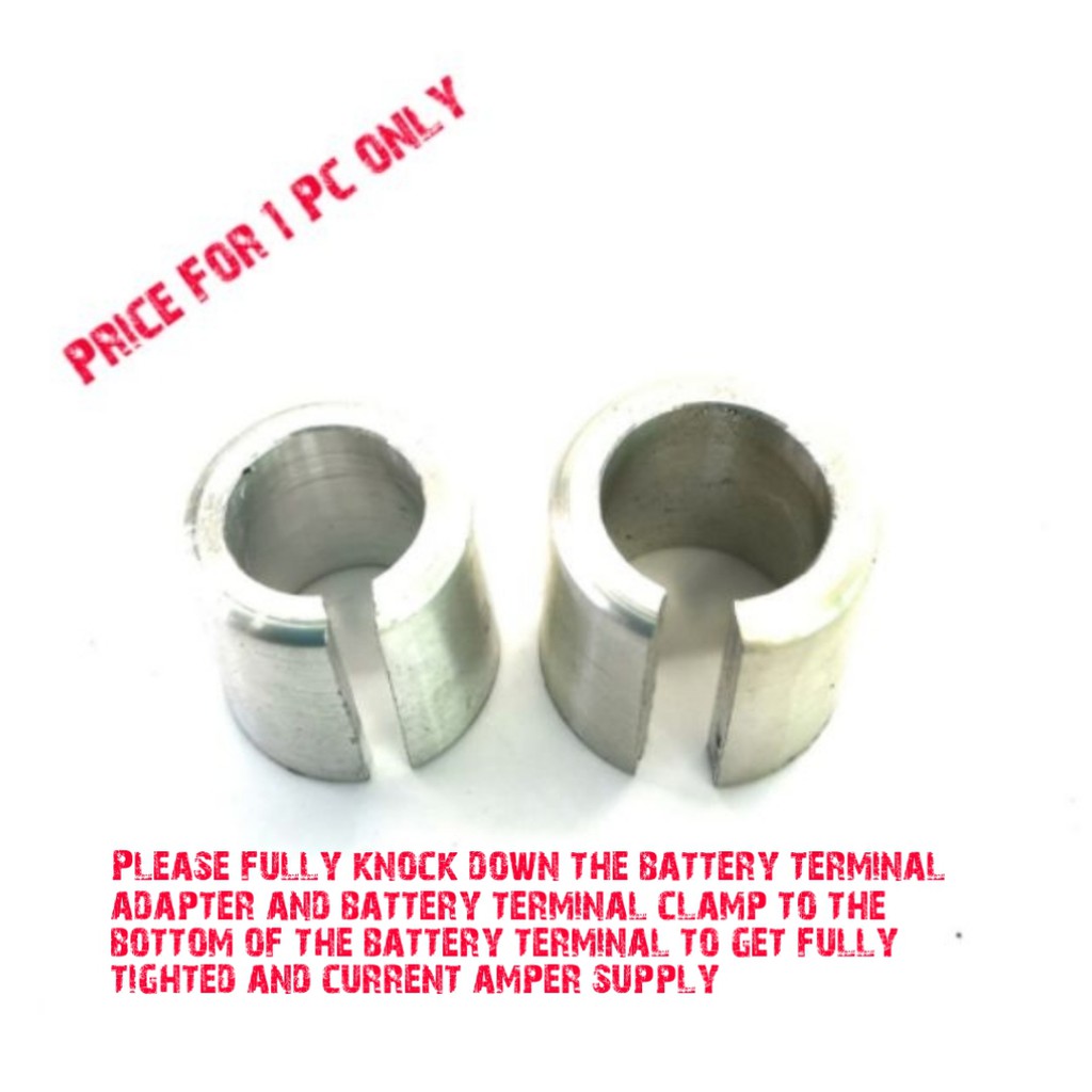 NS40ZL / NS60ZL Battery Terminal Converter / Adapter CNC Alloy T6061 By ...