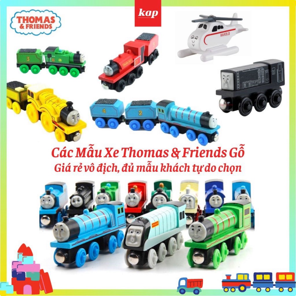 [G01] Thomas train tractor collection, wooden train track play product ...