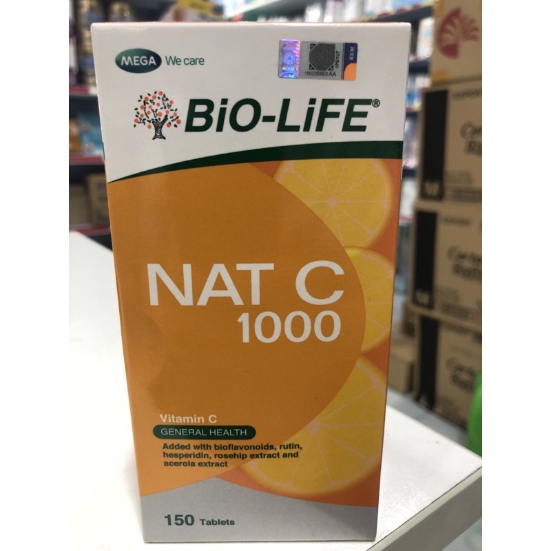 Bio-life Nat C 1000mg (150’s) | Shopee Malaysia