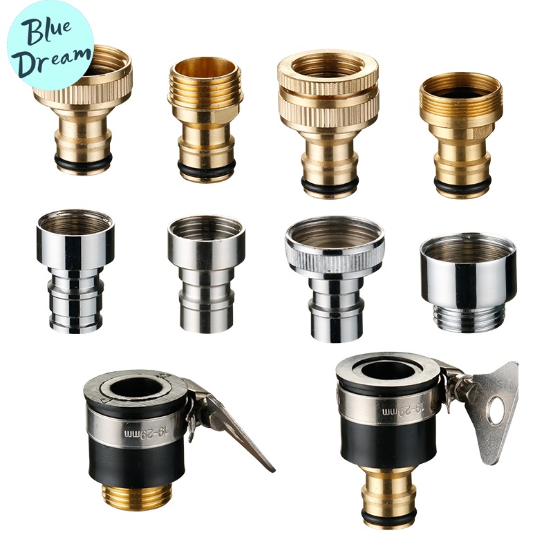 Faucet Adapter Stainless Steel Washing Machine Faucet spout Connector ...