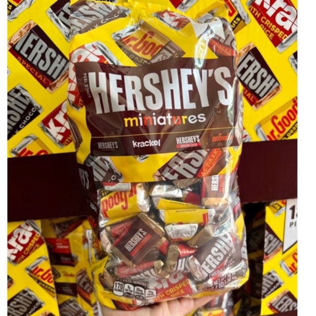 Hershey's Miniatures Chocolate Candy 1.58kg | Shopee Malaysia