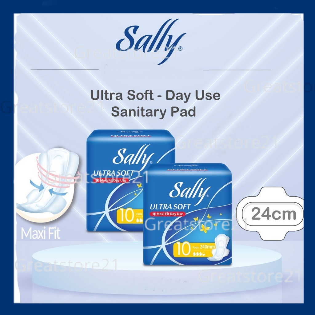 Sally Sanitary Pad Zero Feel - Day Use / Night Use (24cm , 29cm) Woman ...