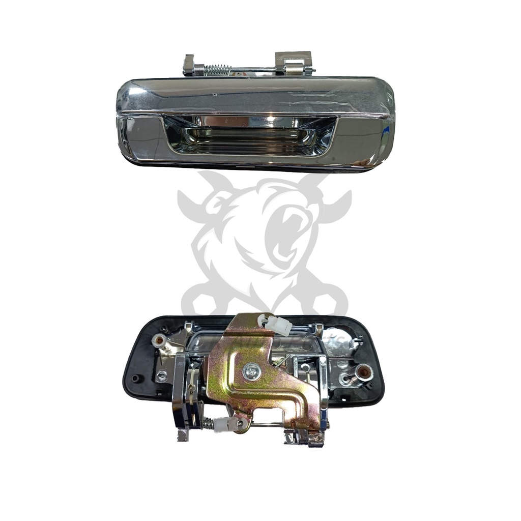 Isuzu D-Max dmax REAR BONNET HANDLE Tail gate handle(Chrome) 2002-2012 ...