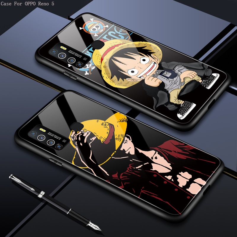 OPPO Reno 5 4 Pro 5F 4F 4G 5G For Phone Case Soft Casing Anime One ...