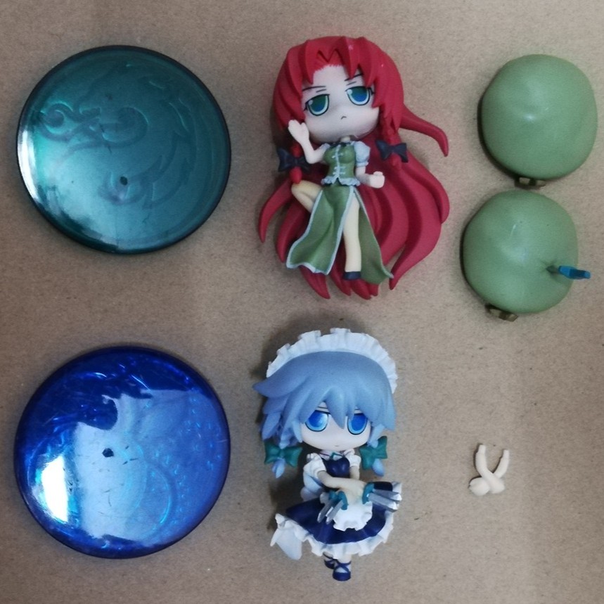 Sakuya & Meiling Mini Figure - Touhou Super Deformed Series - Izayoi ...