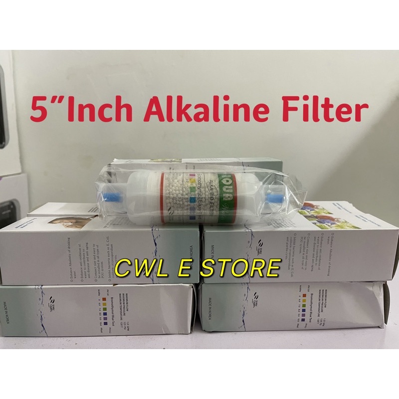 5" Korea Alkaline Ball Alka Bio Filter For Alkaline Water System ...