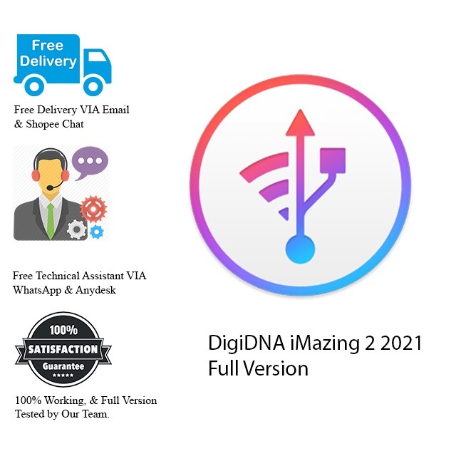 DigiDNA iMazing 2 2021 Full Version (File Manager For Iphone) | Shopee Malaysia