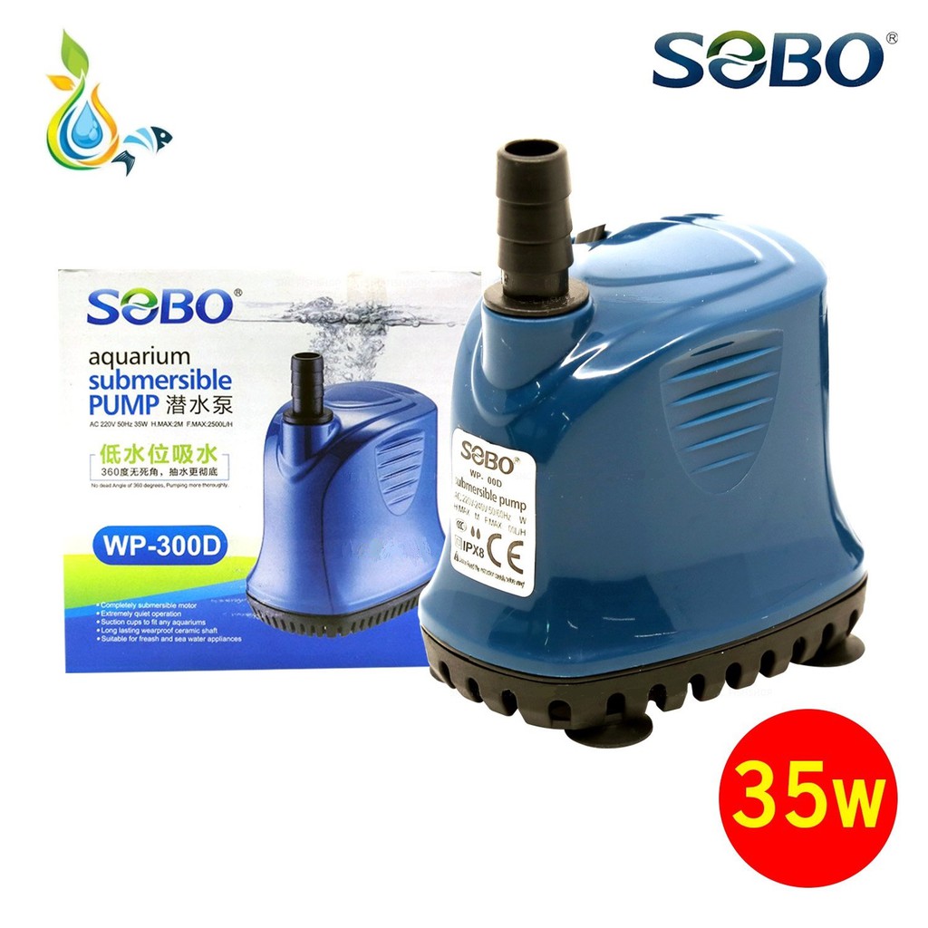 SOBO Aquarium Submersible Pump WP-300D | Shopee Malaysia