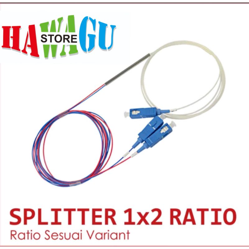 Splitter Ratio 1x2 Three Window FBT Spliter Ratio Coupler SC UPC Fiber ...