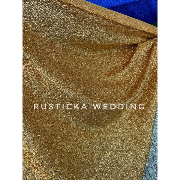 Kain Glitter Bidang 60 inci Shining Cloth Stretchable Fabric Selfie ...