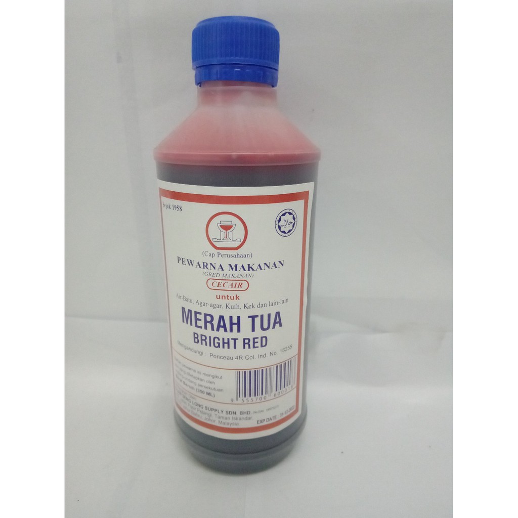 CAP PERUSAHAAN PEWARNA CECAIR 320ML | Shopee Malaysia