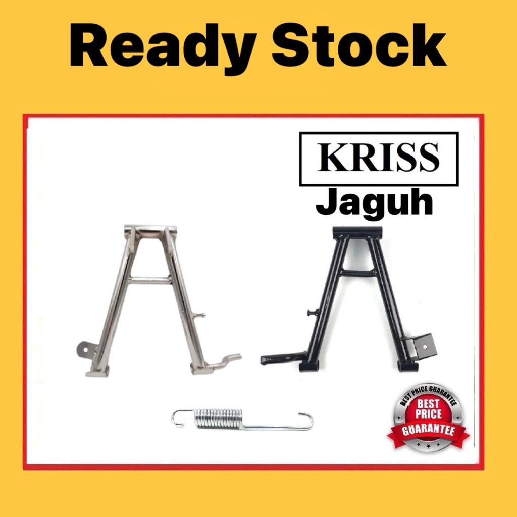 MAIN STAND DOUBLE STAND SPRING TONGKAT TENGAH DUA BLACK CHROME Modenas ...