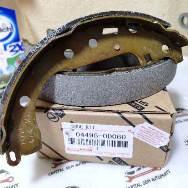 Rear Brake Shoes for Toyota Vios NCP42 NCP93 CALDINA ALTIS 04495-0D060 ...