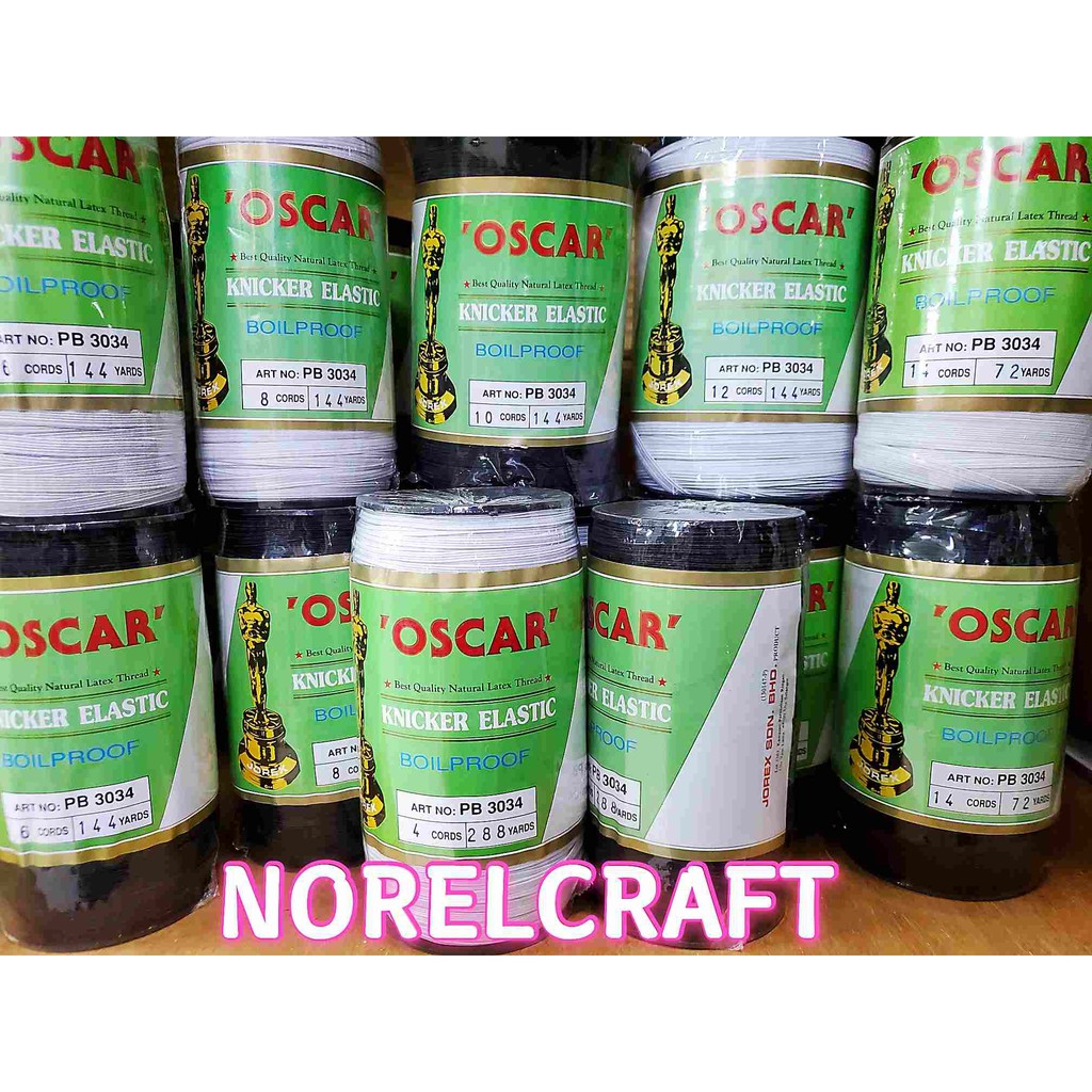 4/6/8/10/12/14/16 CORD OSCAR GETAH GULUNG/ ELASTIC ROLL/ ELASTIC BAND ...