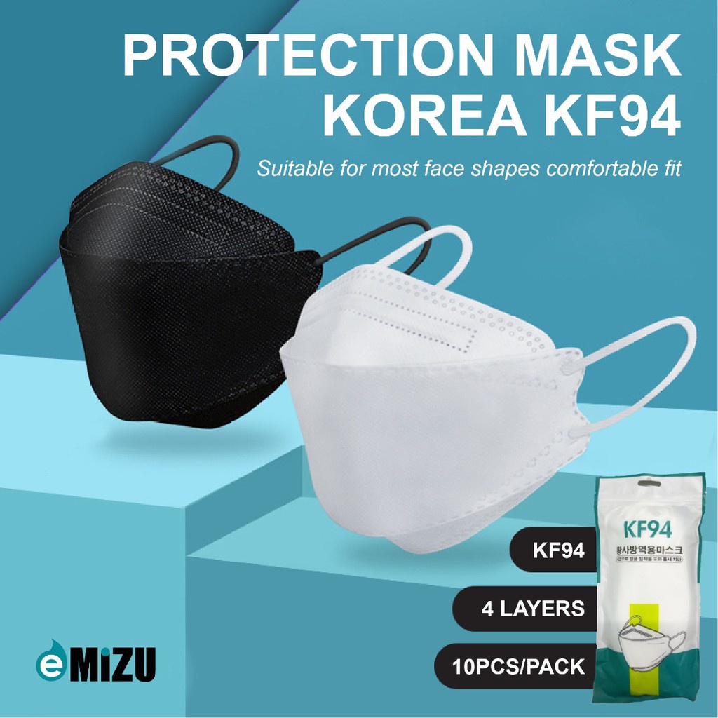 Face Mask 4fly Comfortable Breathable>99.5% Effective Filtration Virus ...