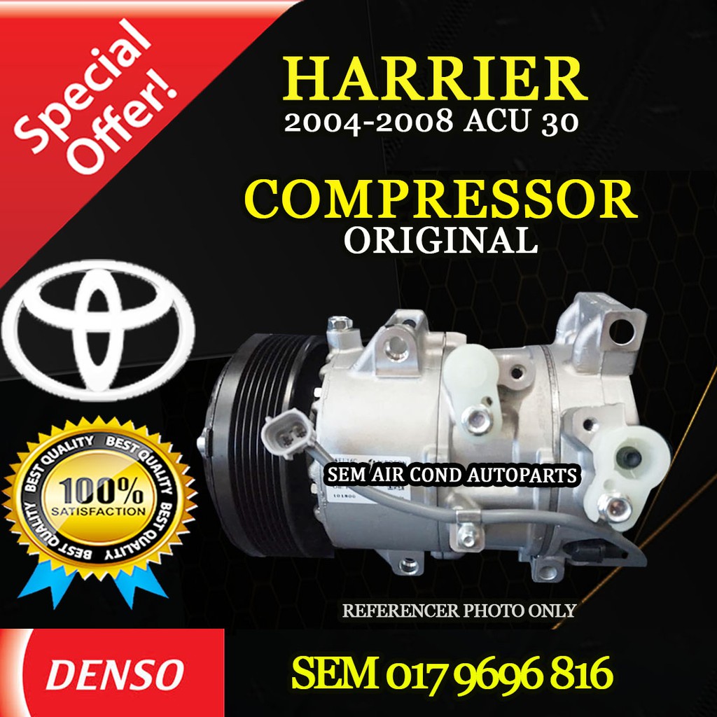 TOYOTA HARRIER OLD MODEL 2004-2008 YEAR ACU30 ORIGINAL DENSO ND ...
