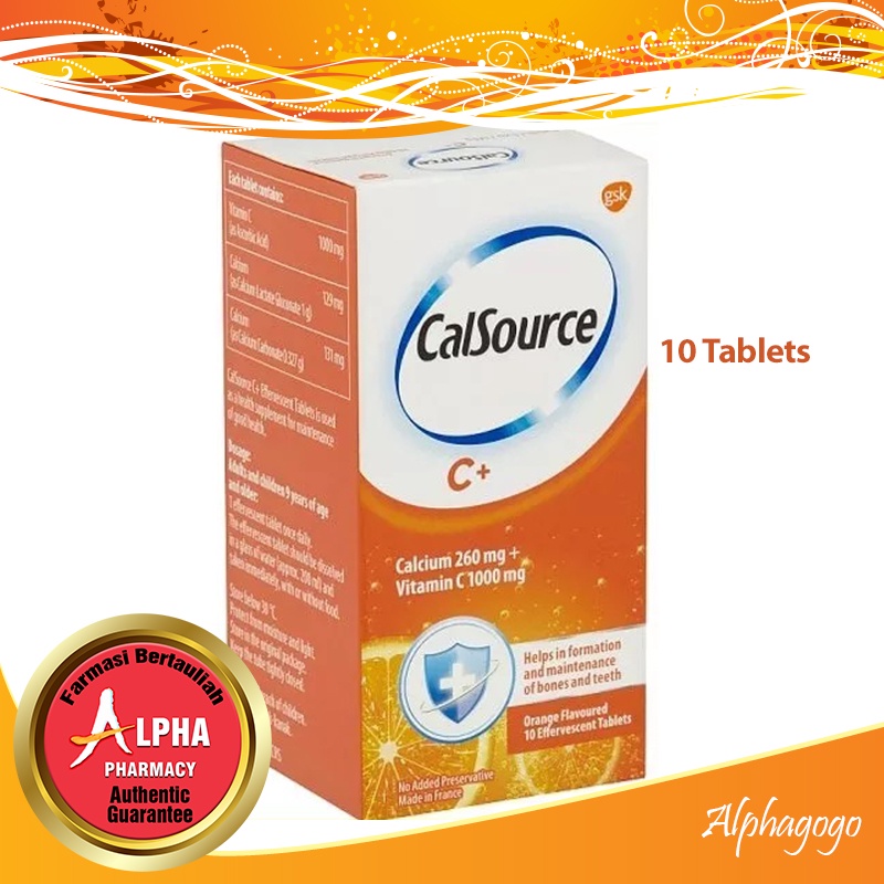 CalSource Effervescent (previously know as CA-C 1000 SANDOZ ...