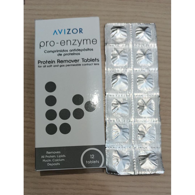 Avizor PRO-ENZYME Protein Remover 12 Tablets (exp:02/2026) | Shopee ...