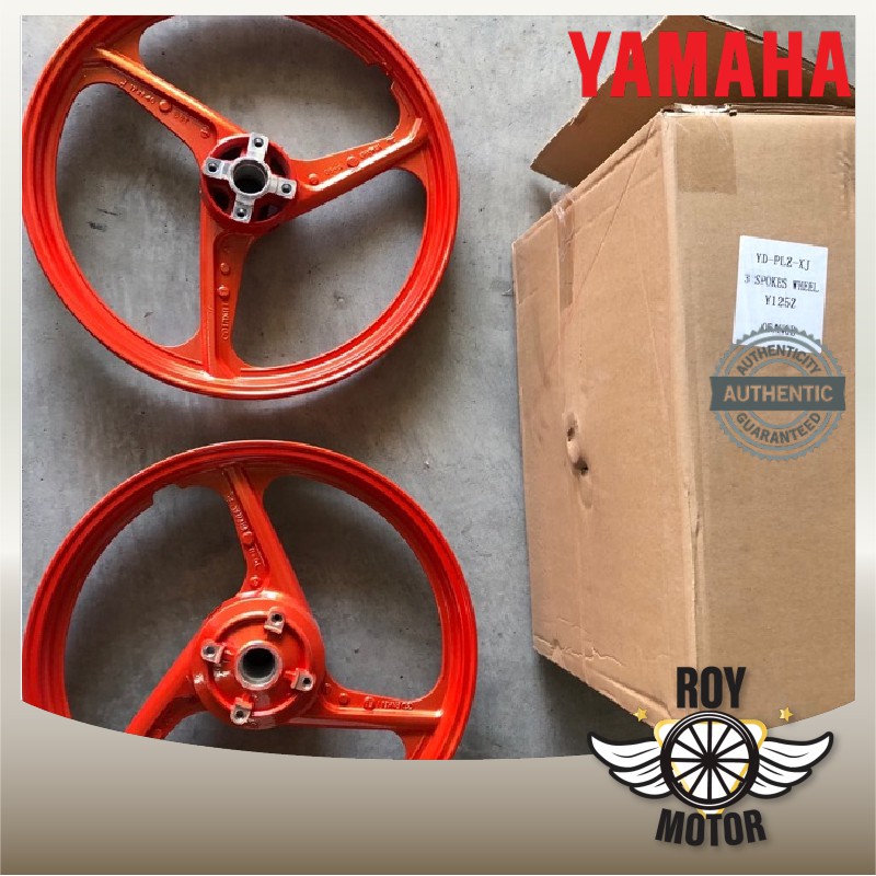 Roy Motor Y125 Sport Rim / Cast wheel Enkei 140/160X17 (Milky White ...