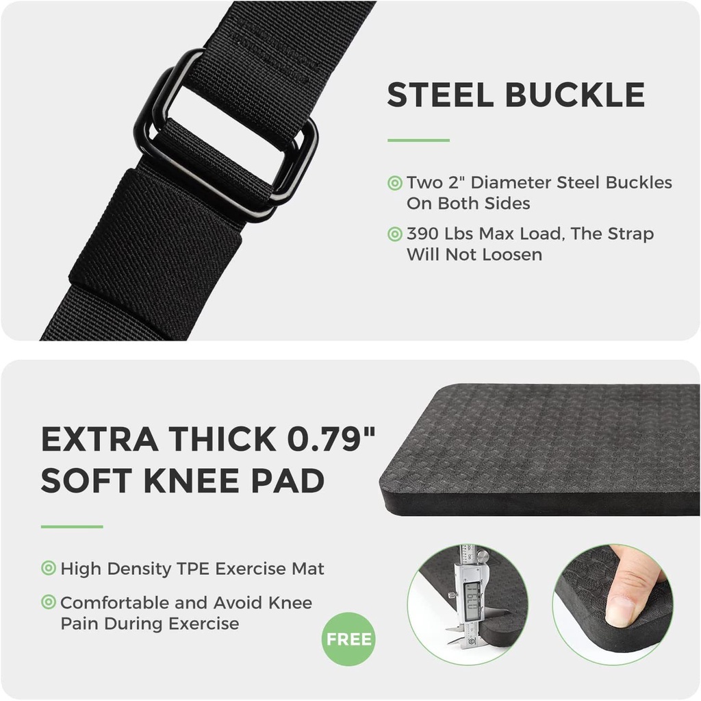 Sit-Up Auxiliary Belt Push-Up Training Abdominal Muscle Exerciser ...