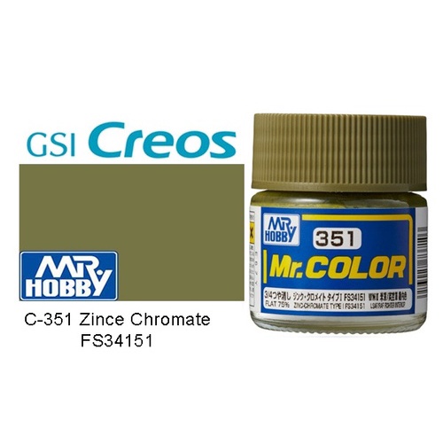 Mr Hobby Mr Color C351 Mr Color Zinc Chromate FS34151 | Shopee Malaysia