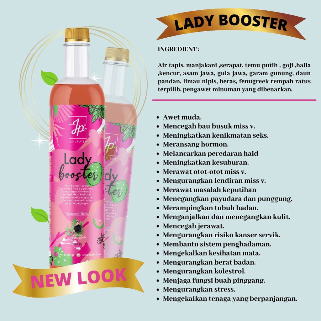 HOT ITEM💥JAMU PUTERI MALAYSIA NEW LOOK💥 | Shopee Malaysia