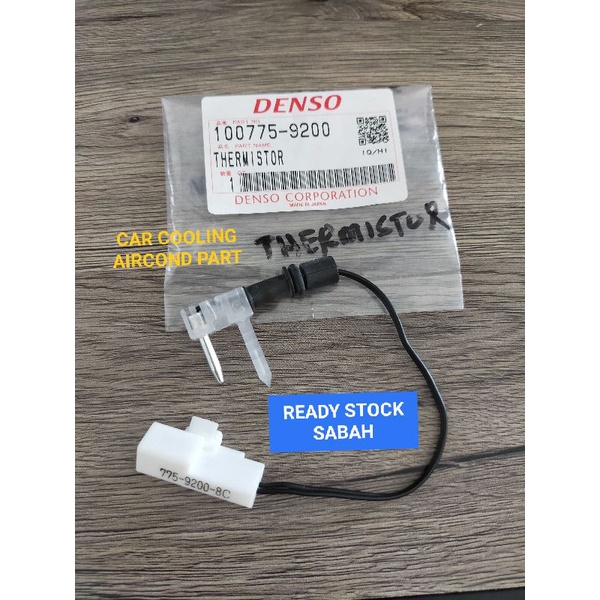 ORIGINAL DENSO TOYOTA CAMRY ACV40, ESTIMA ACR50, VELLFIRE OLD MODEL AIR COND THERMISTOR SENSOR ...