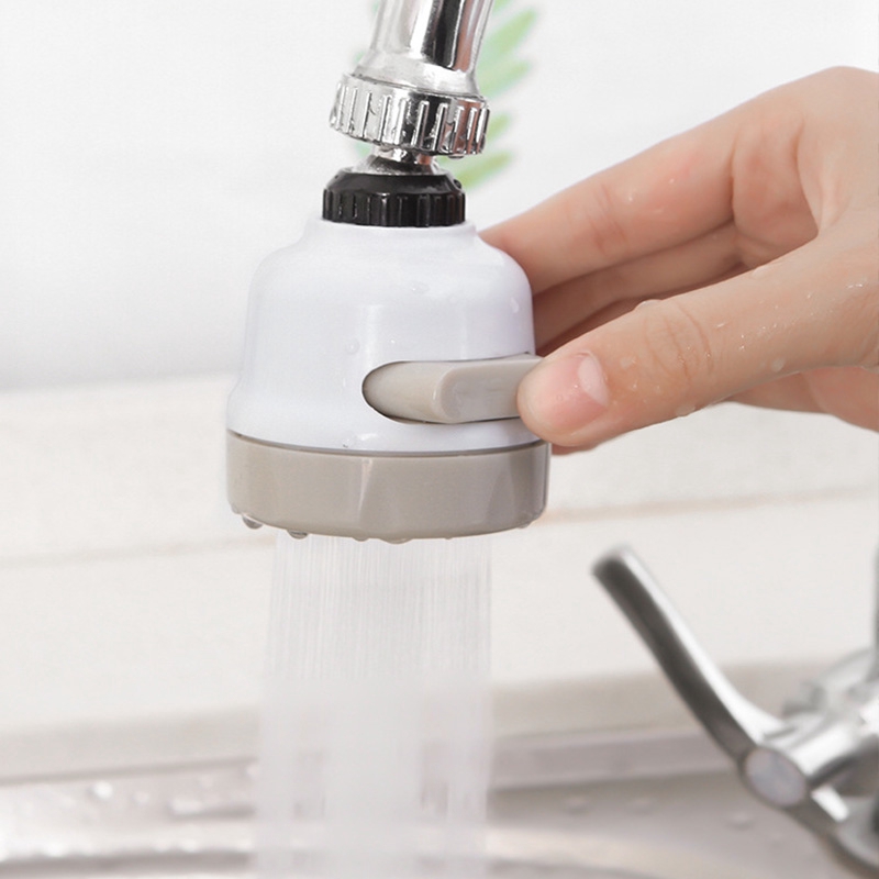 Kitchen Shower Faucet Aerators Rotatable Bubbler Faucets Head Extender ...